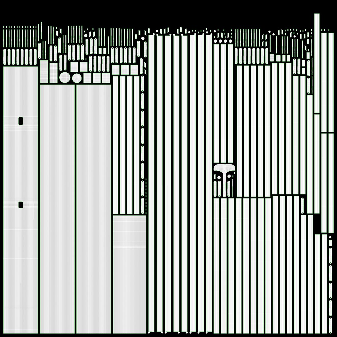 3D Model Rectangular Automatic Umbrella - TurboSquid 1760671