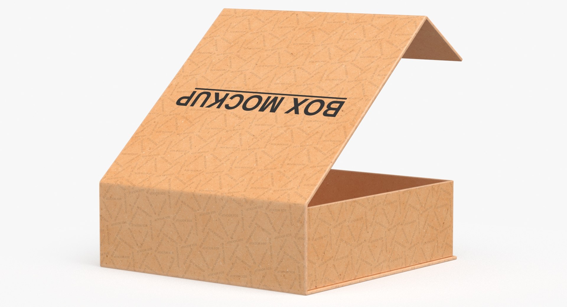 Spine Box Packaging Type 04 Different Poses Blank And Generic 3D Model ...