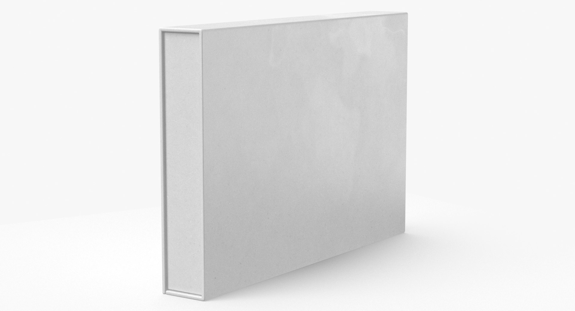 Spine Box Packaging Type 04 Different Poses Blank And Generic 3D Model ...