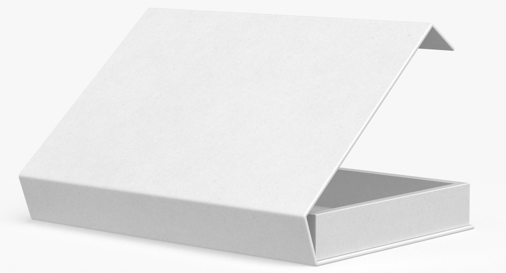 Spine Box Packaging Type 04 Different Poses Blank And Generic 3D Model ...