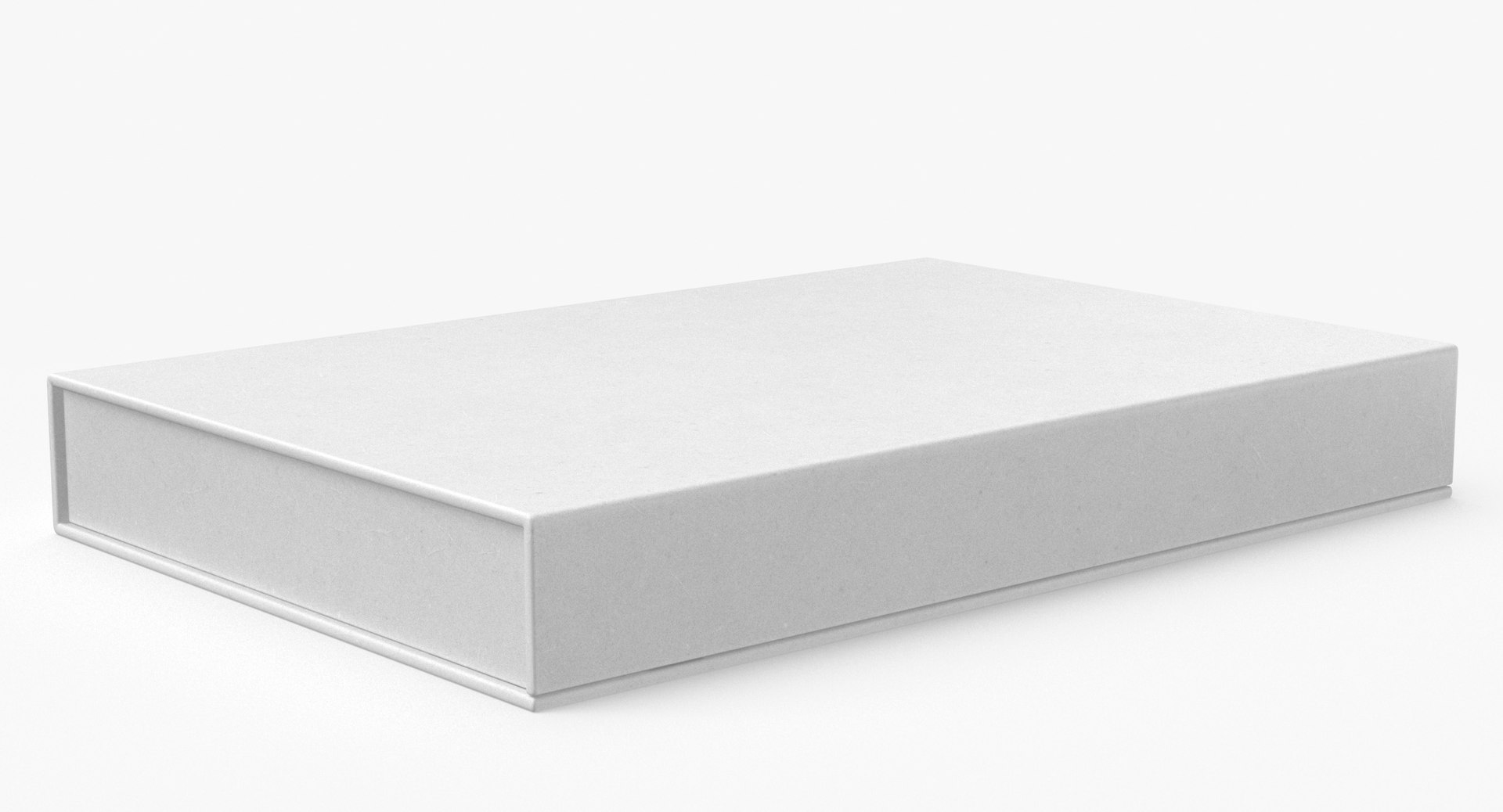 Spine Box Packaging Type 04 Different Poses Blank And Generic 3D Model ...