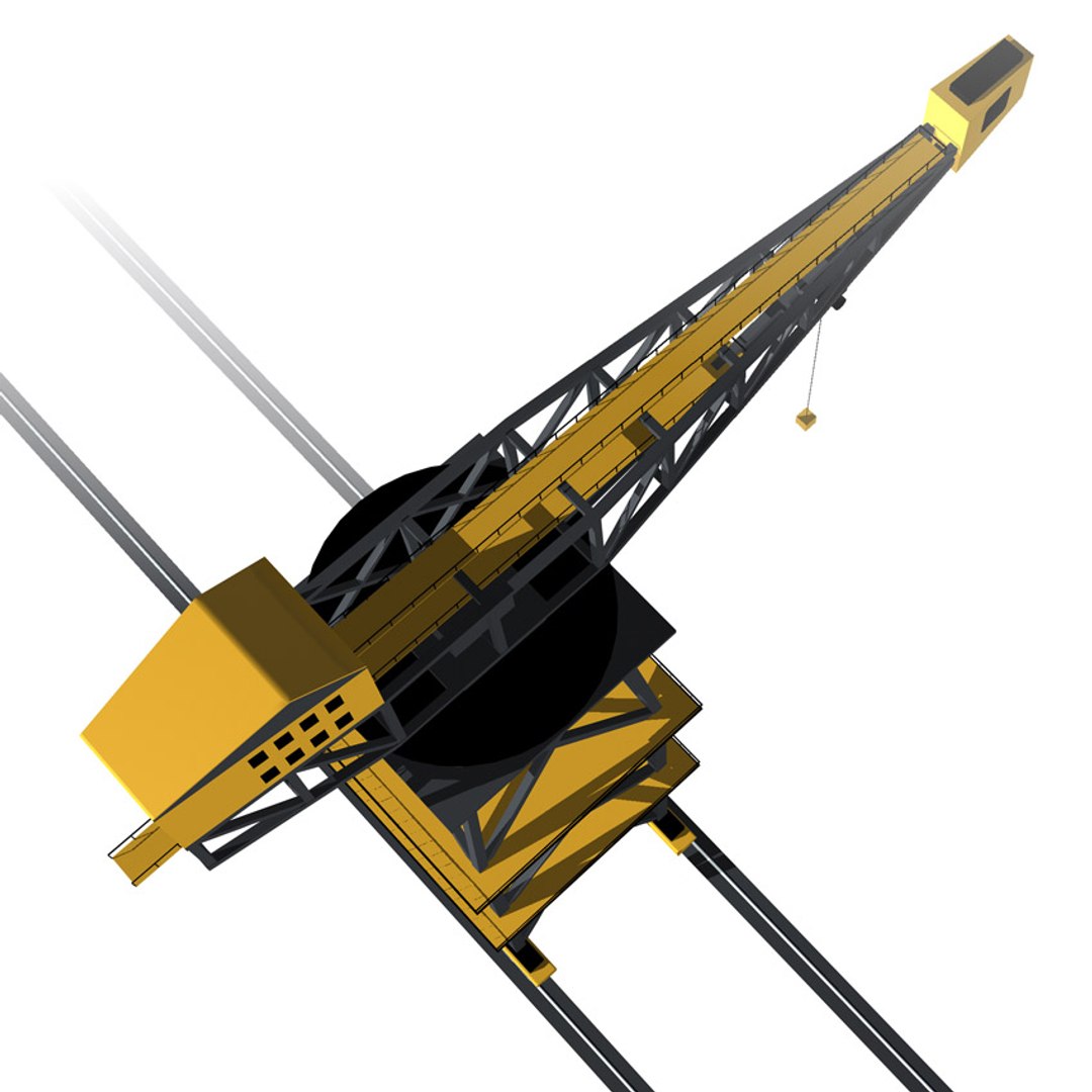 Dockside Crane 3d 3ds