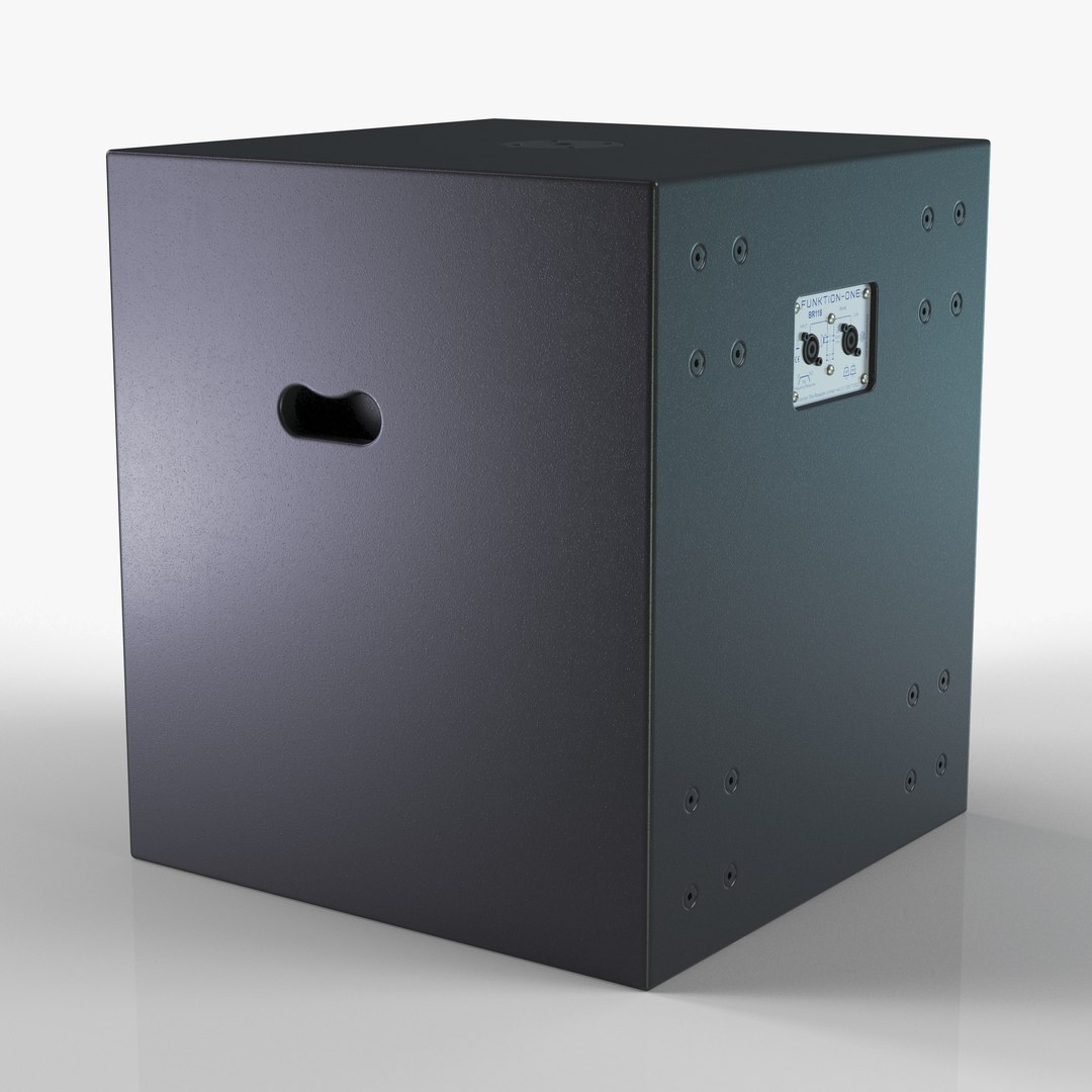 FUNKTION ONE BR118 3D Model - TurboSquid 2049372