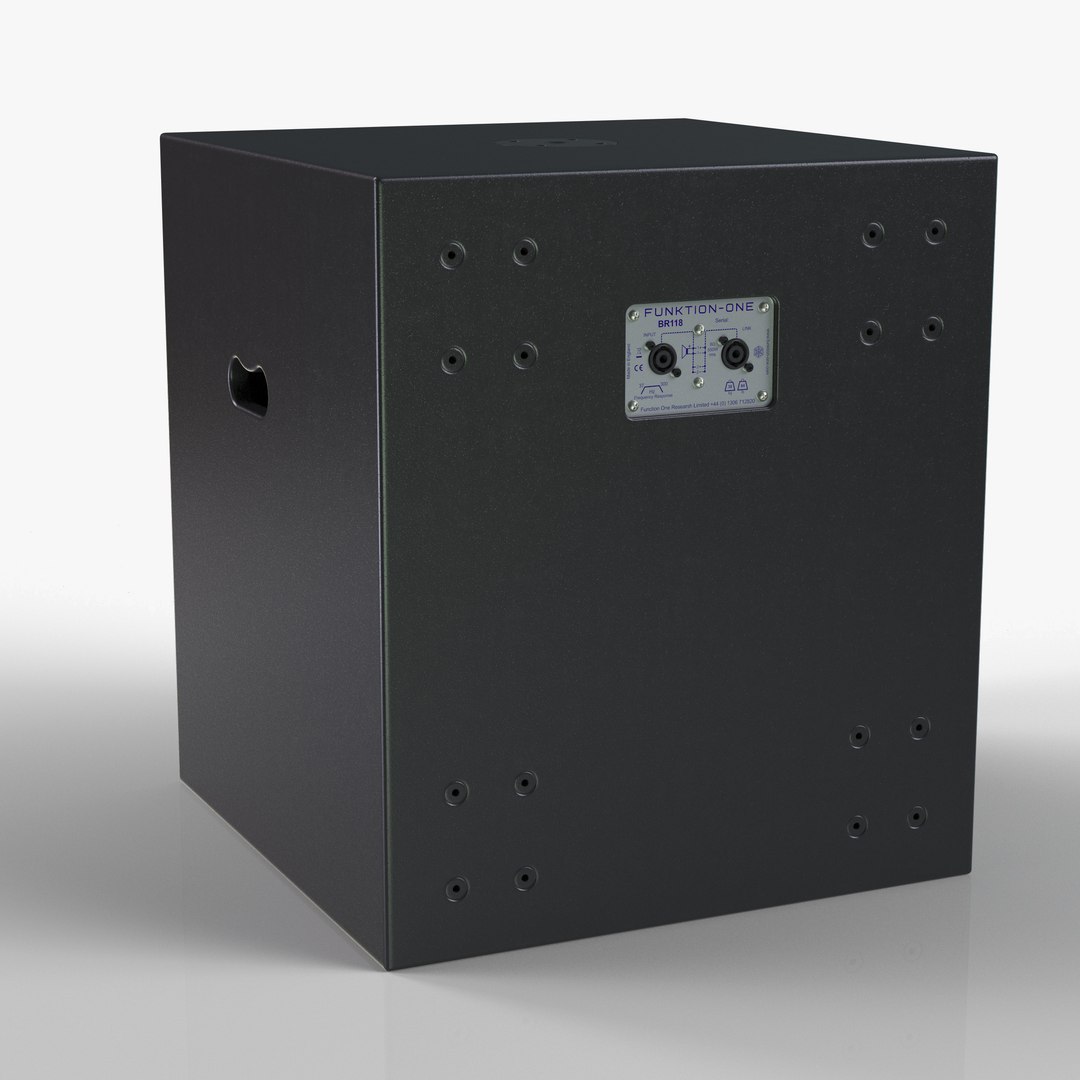 FUNKTION ONE BR118 3D Model - TurboSquid 2049372