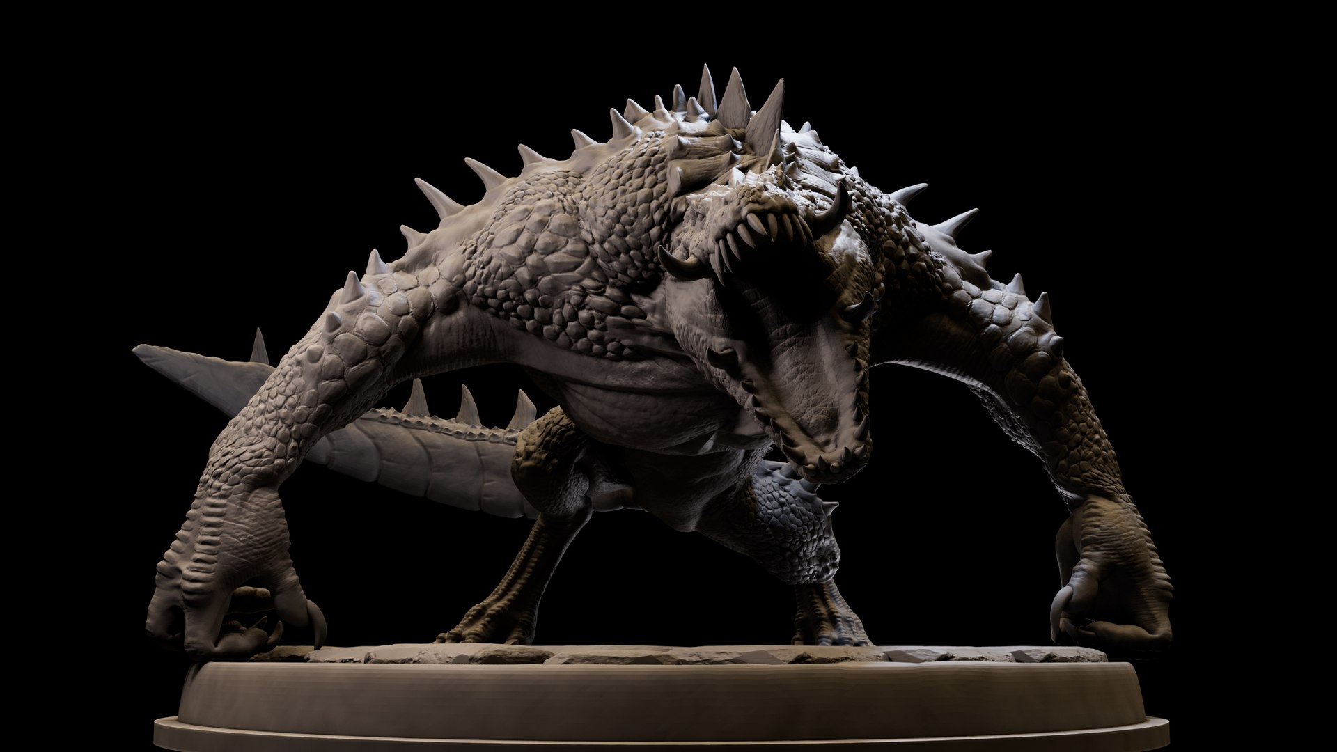 3D Crocodile Mutant 3d Printable Model - TurboSquid 2135624