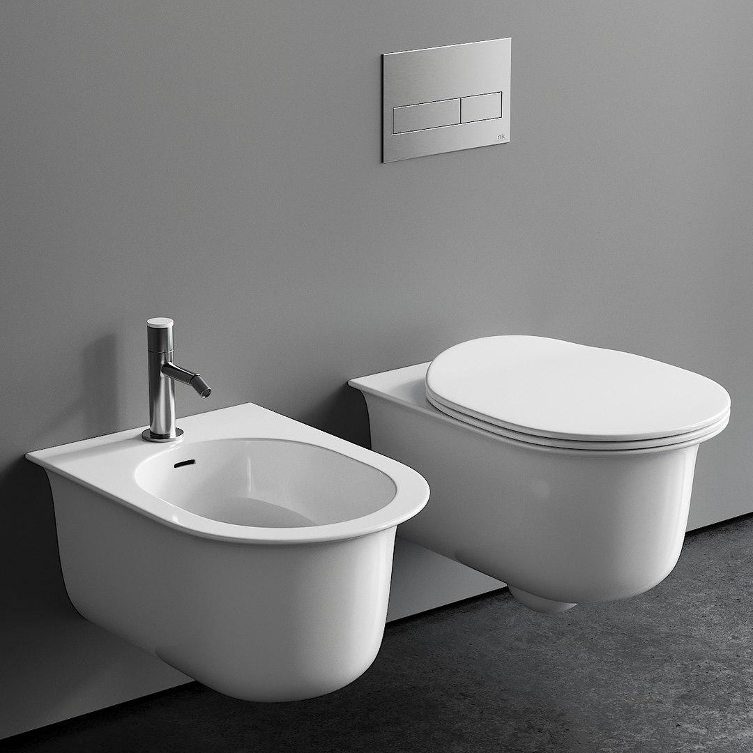 3D Artceram Chic Wall-hung WC Model - TurboSquid 1833893