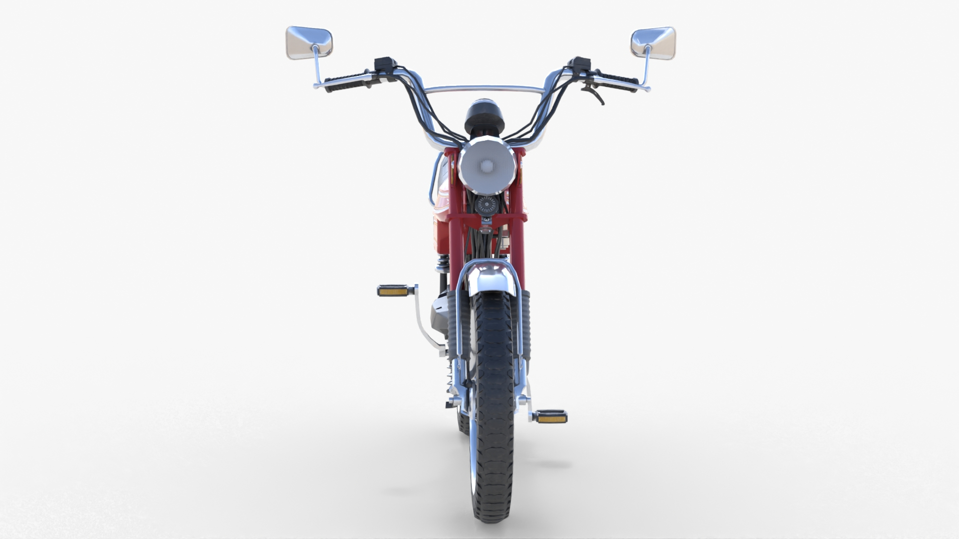 3D Moped Gameready Rigged Model - TurboSquid 2375539