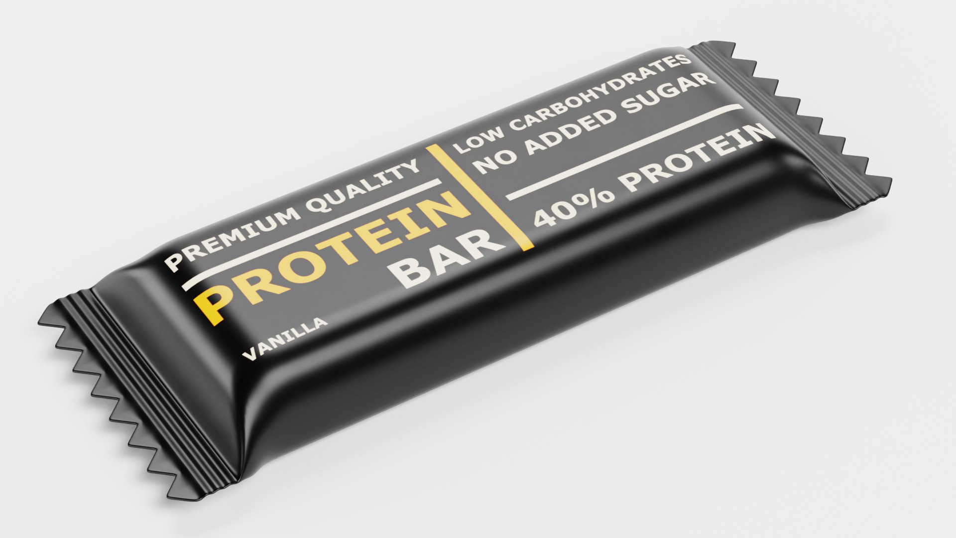 Protein Bar 3D - TurboSquid 2082112