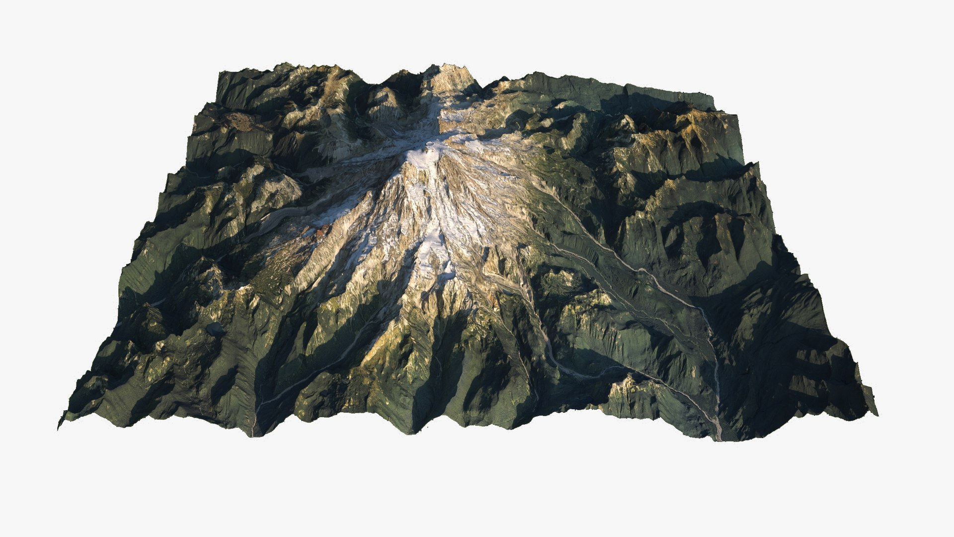 Mount Rainier National Park 3D Model - TurboSquid 2189070