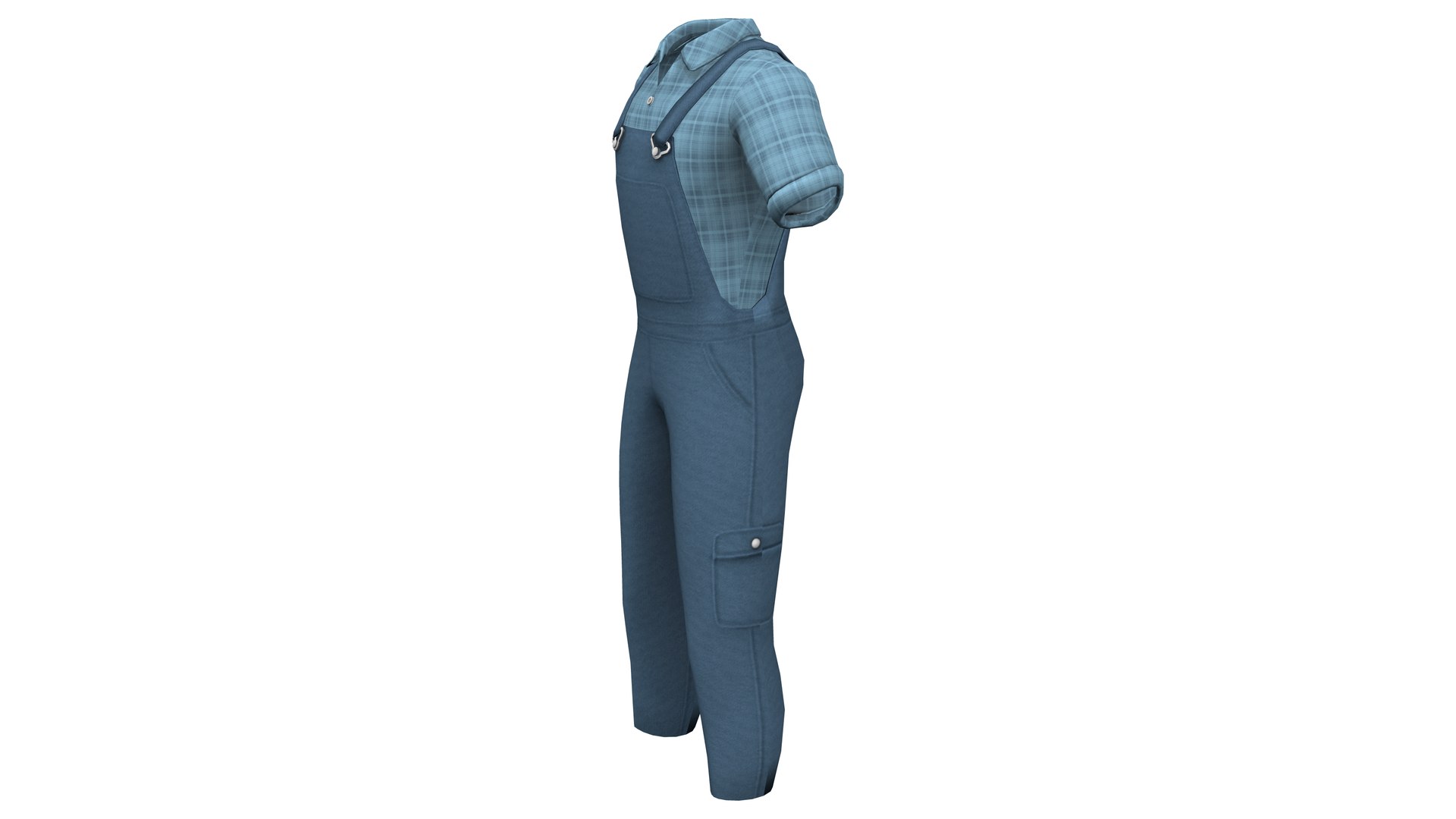 Farmer Suit 3D Model - TurboSquid 1965663