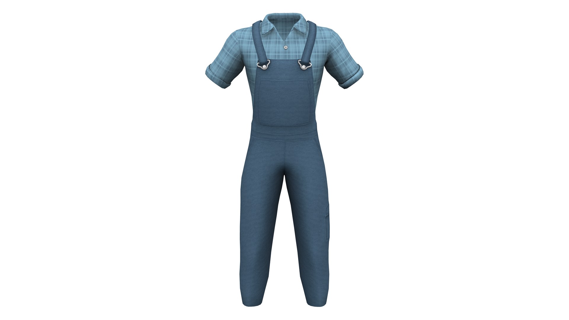 Farmer Suit 3D Model - TurboSquid 1965663