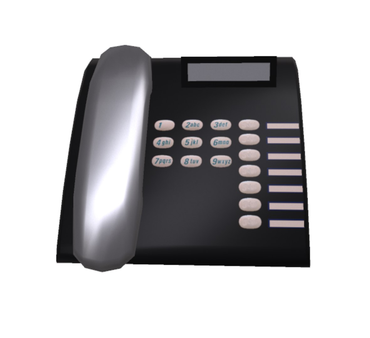 Simple Telephone 3D Model - TurboSquid 1483921
