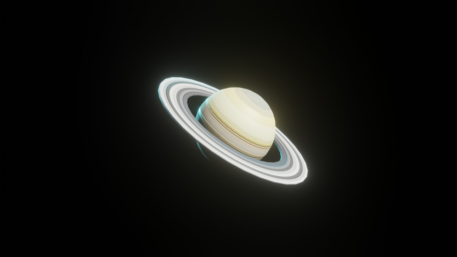 Stylized Planet Saturn 3D Model 2k 4k 8k Textures 3D Model - TurboSquid ...