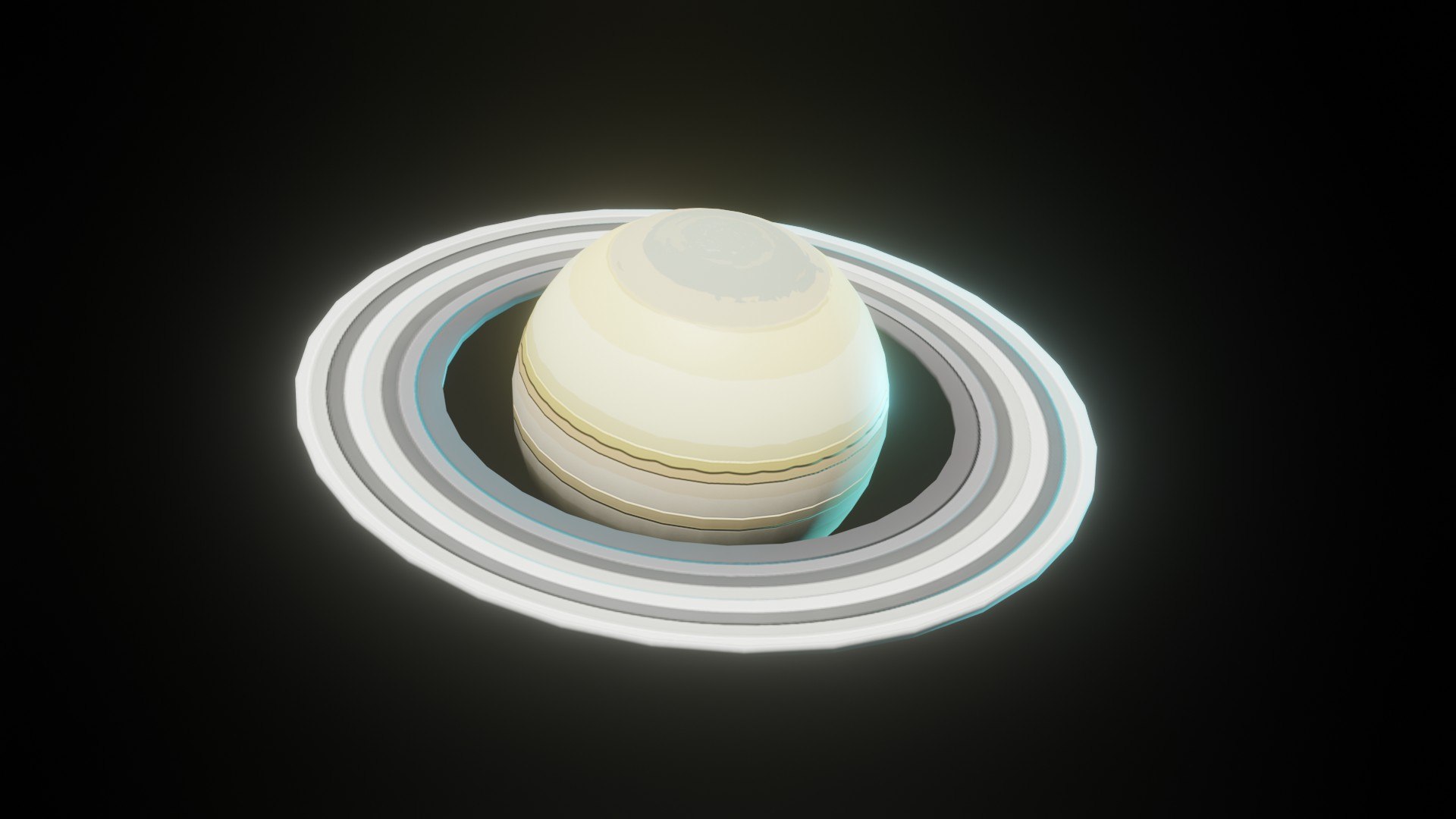 Stylized Planet Saturn 3D Model 2k 4k 8k Textures 3D Model - TurboSquid 2131907