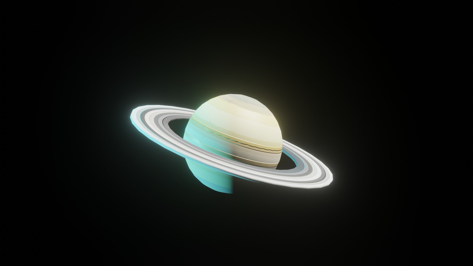 Stylized Planet Saturn 3D Model 2k 4k 8k Textures 3D Model - TurboSquid ...