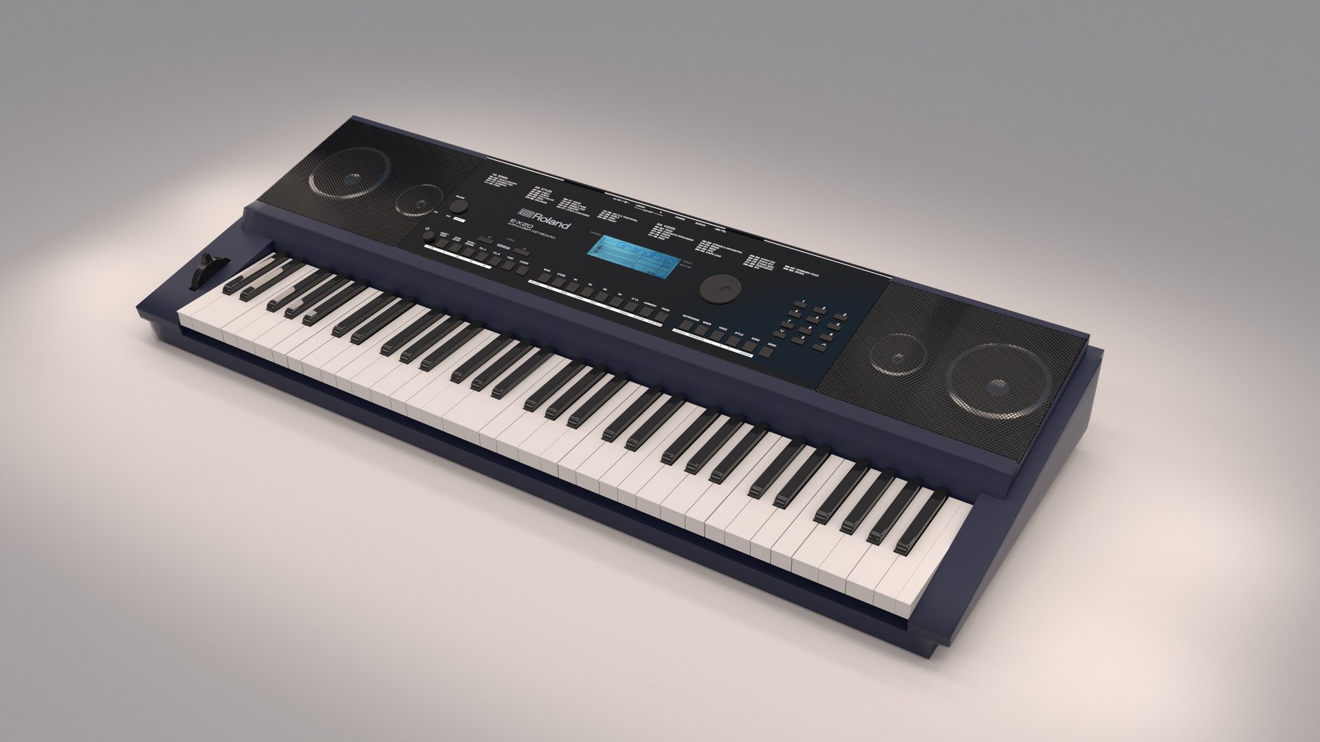 3D Roland Keyboard Model - TurboSquid 1843521