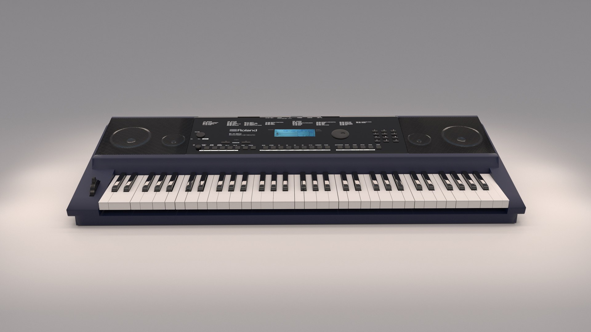 3D Roland Keyboard model - TurboSquid 1843521