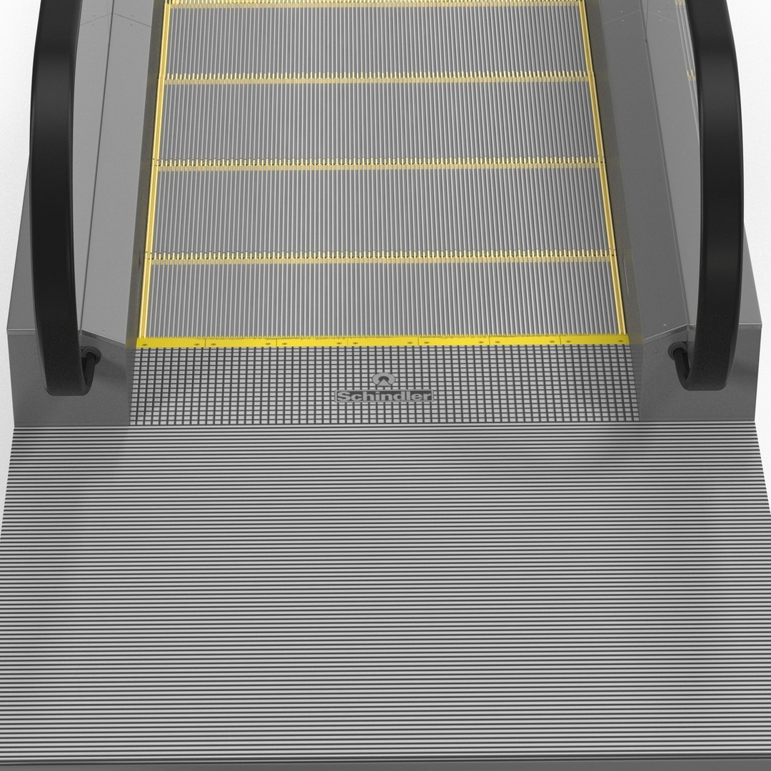 Escalator Build 3d Model