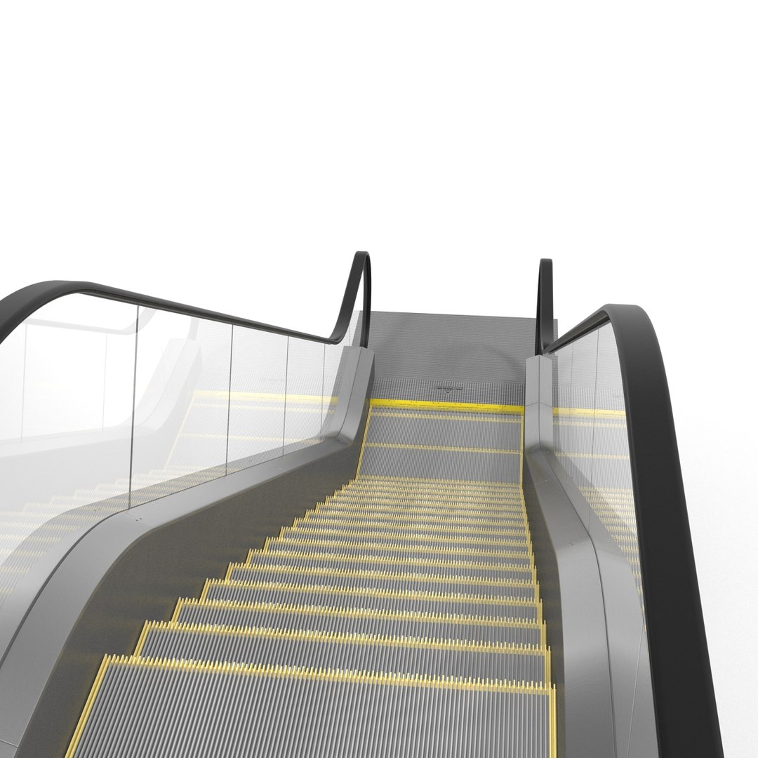 Escalator Build 3d Model