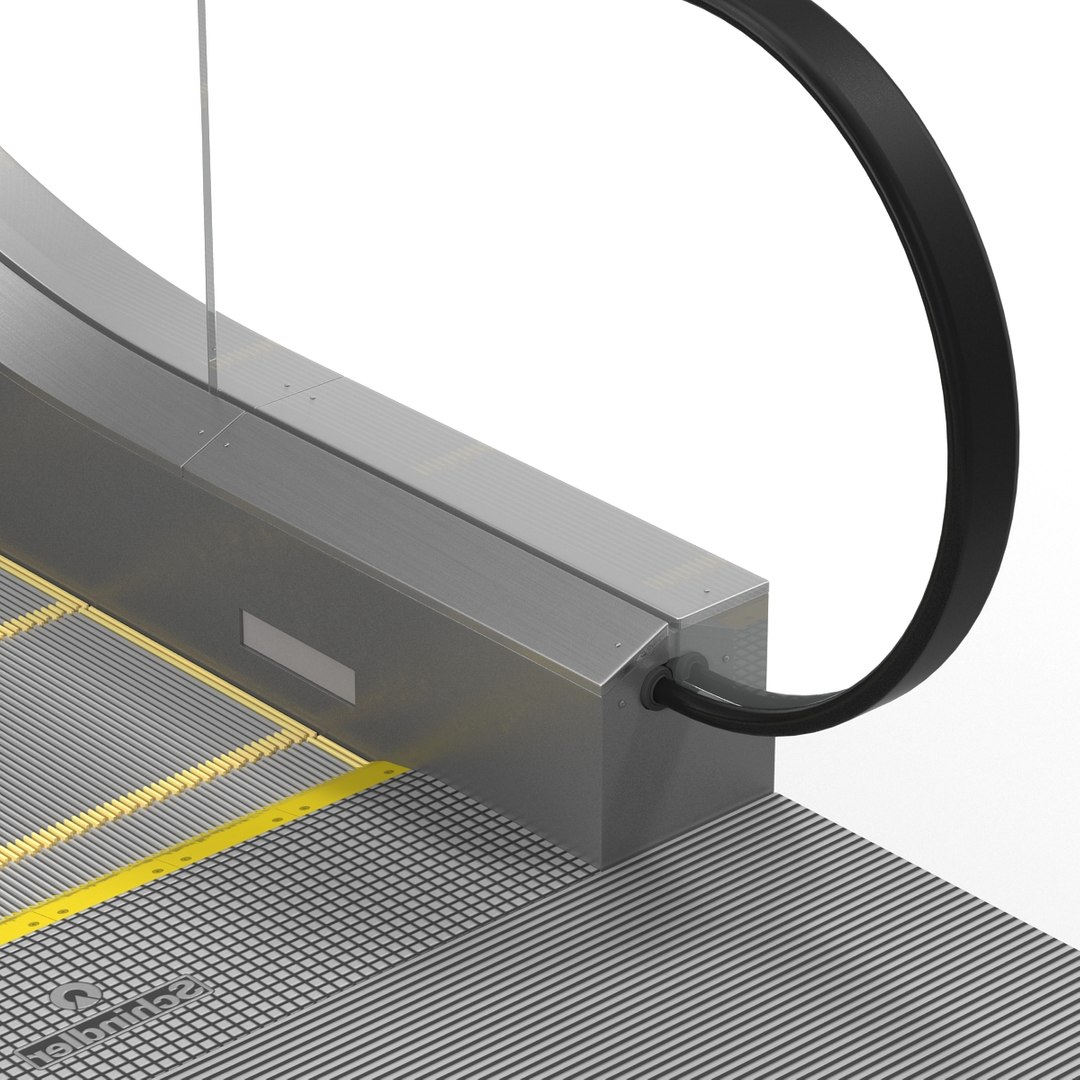 Escalator Build 3d Model