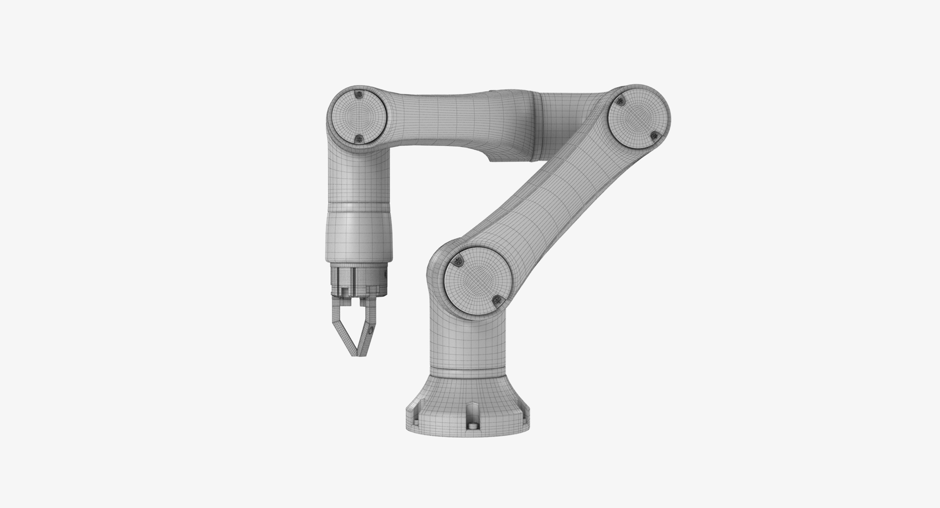 3D Model Robotic Arm 4 3-Finger Gripper - TurboSquid 2302168