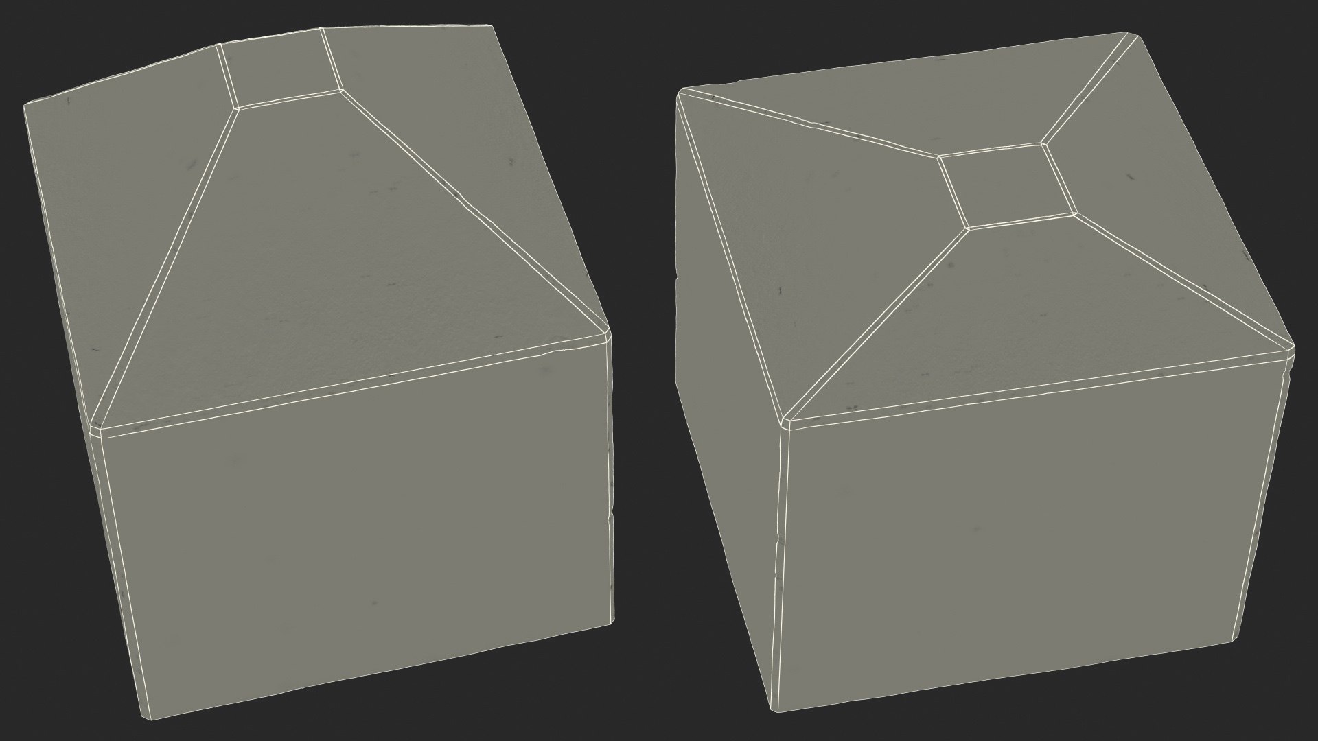 3D concrete anti tank obstacle - TurboSquid 1606868