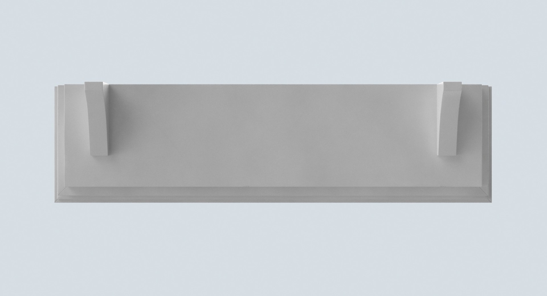 Wall-shelf-03---3ft 3D model - TurboSquid 1168702