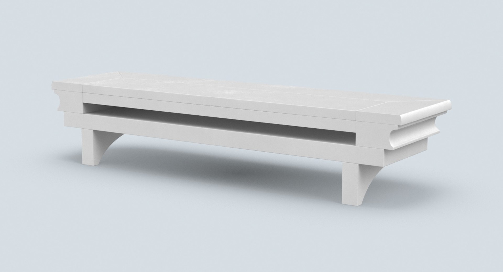 Wall-shelf-03---3ft 3D Model - TurboSquid 1168702