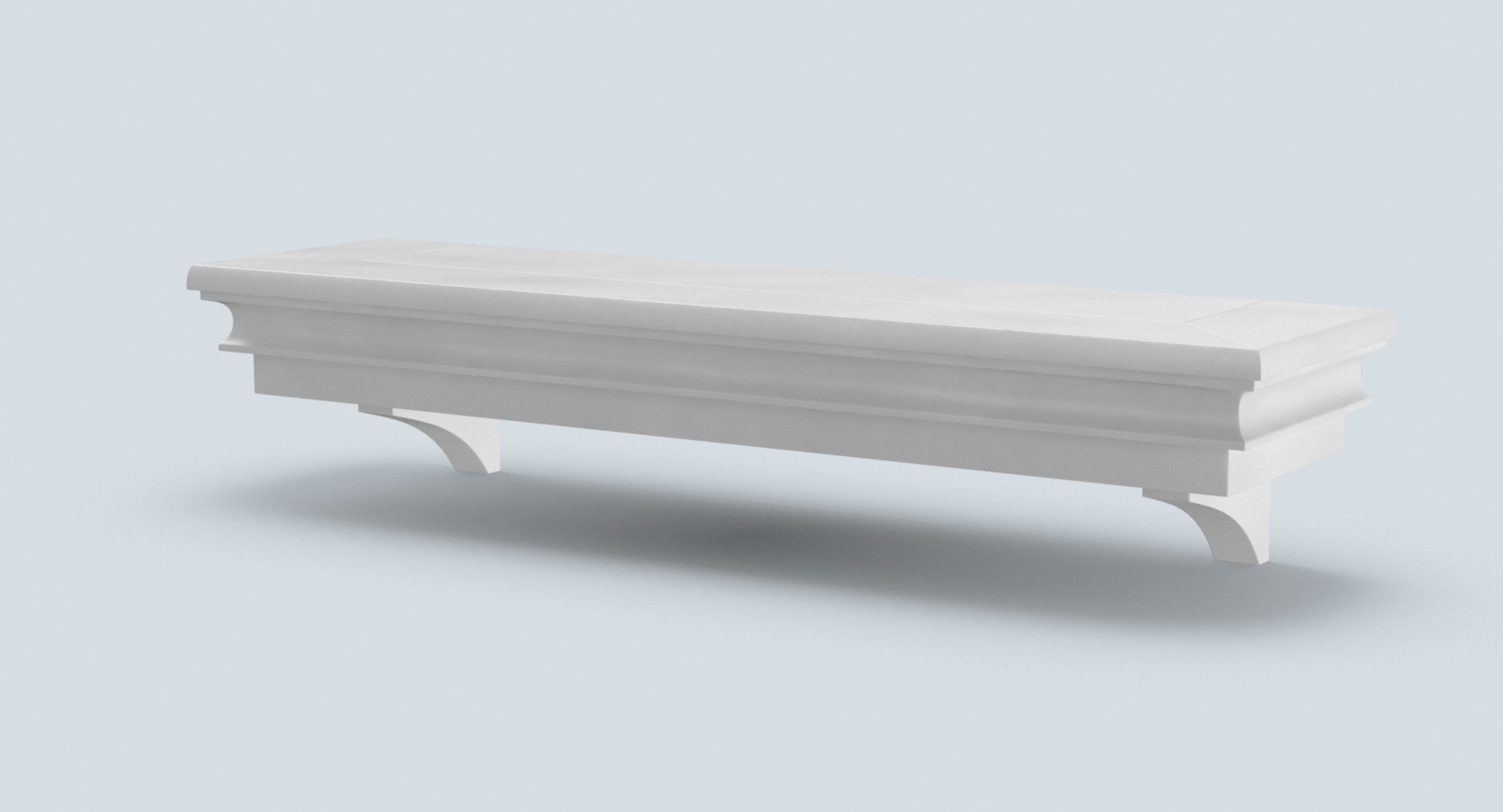 Wall-shelf-03---3ft 3D Model - TurboSquid 1168702