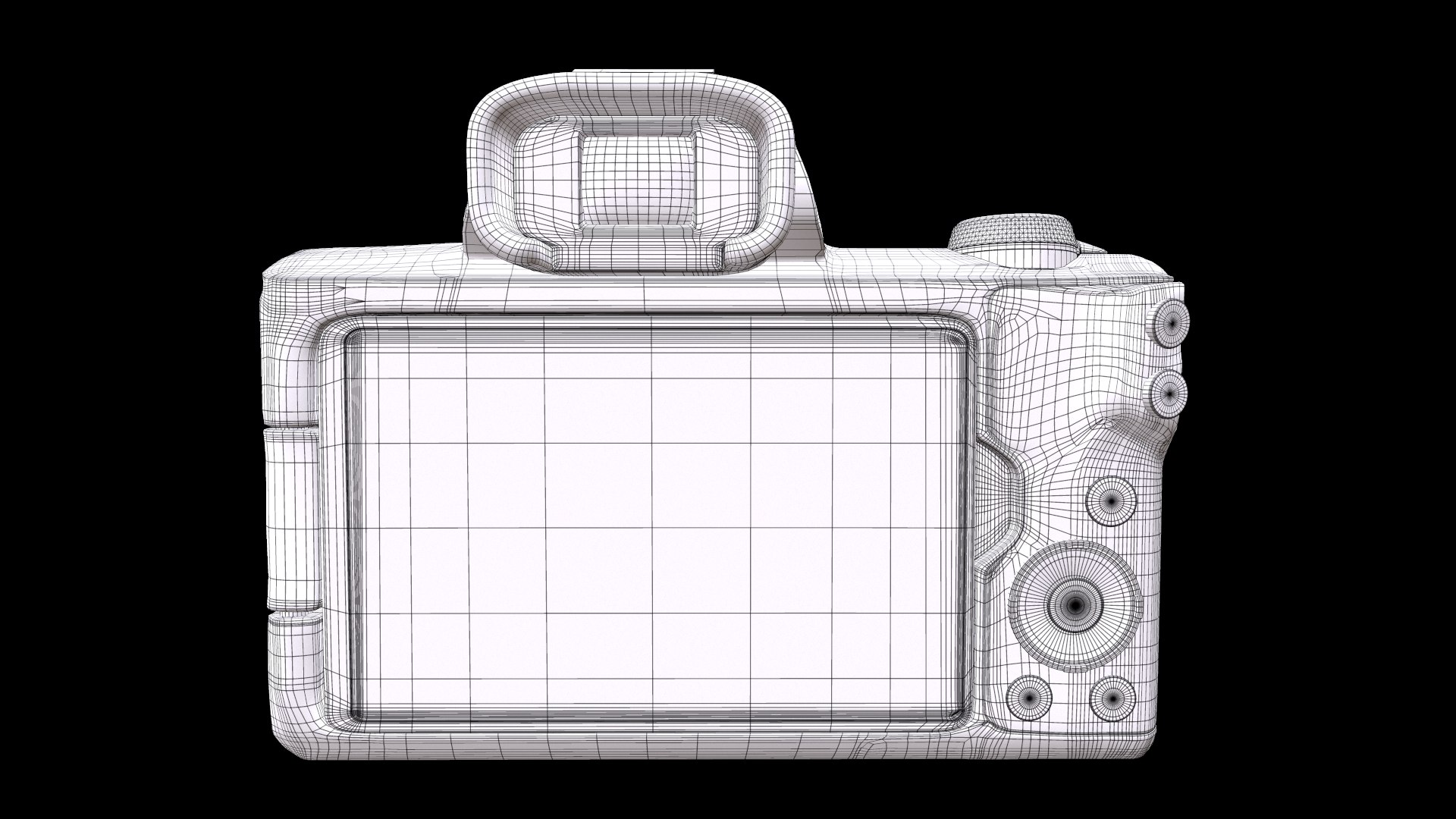 Canon EOS M50 Black Camera 3D Model - TurboSquid 2356340