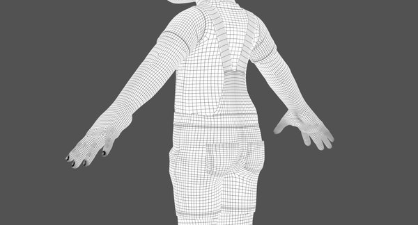 3D model emma cartoon girl child - TurboSquid 1373816