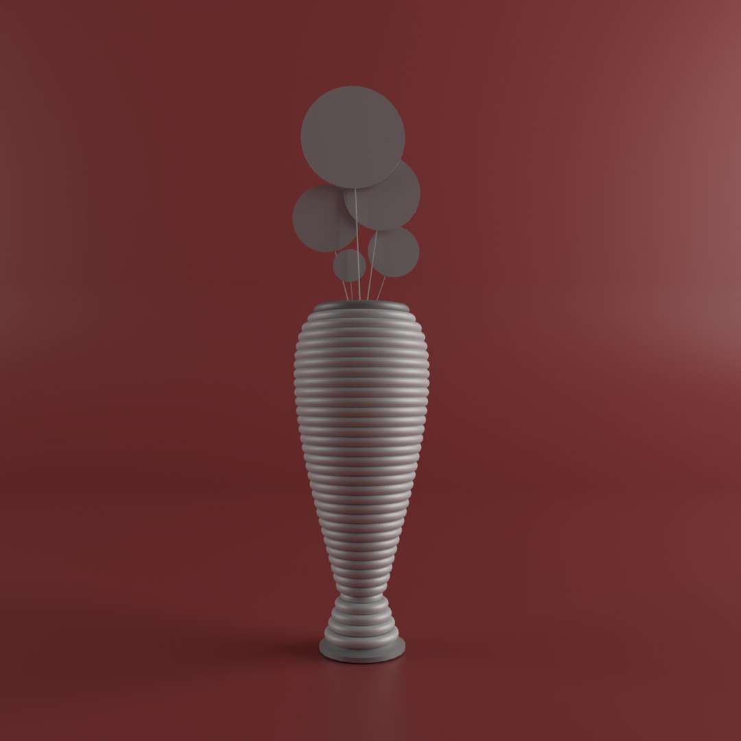 Cartoon Vase 3D - TurboSquid 1635251