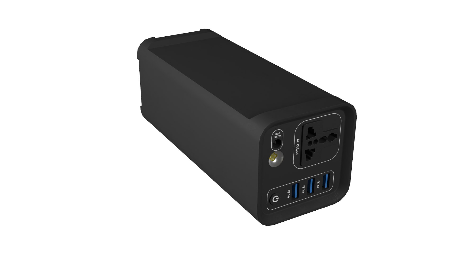 Free Power Powerbank 3D Model - TurboSquid 1712396