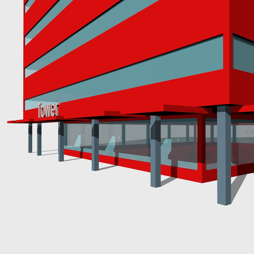 Stylized Buildings 3D Model - TurboSquid 1261952