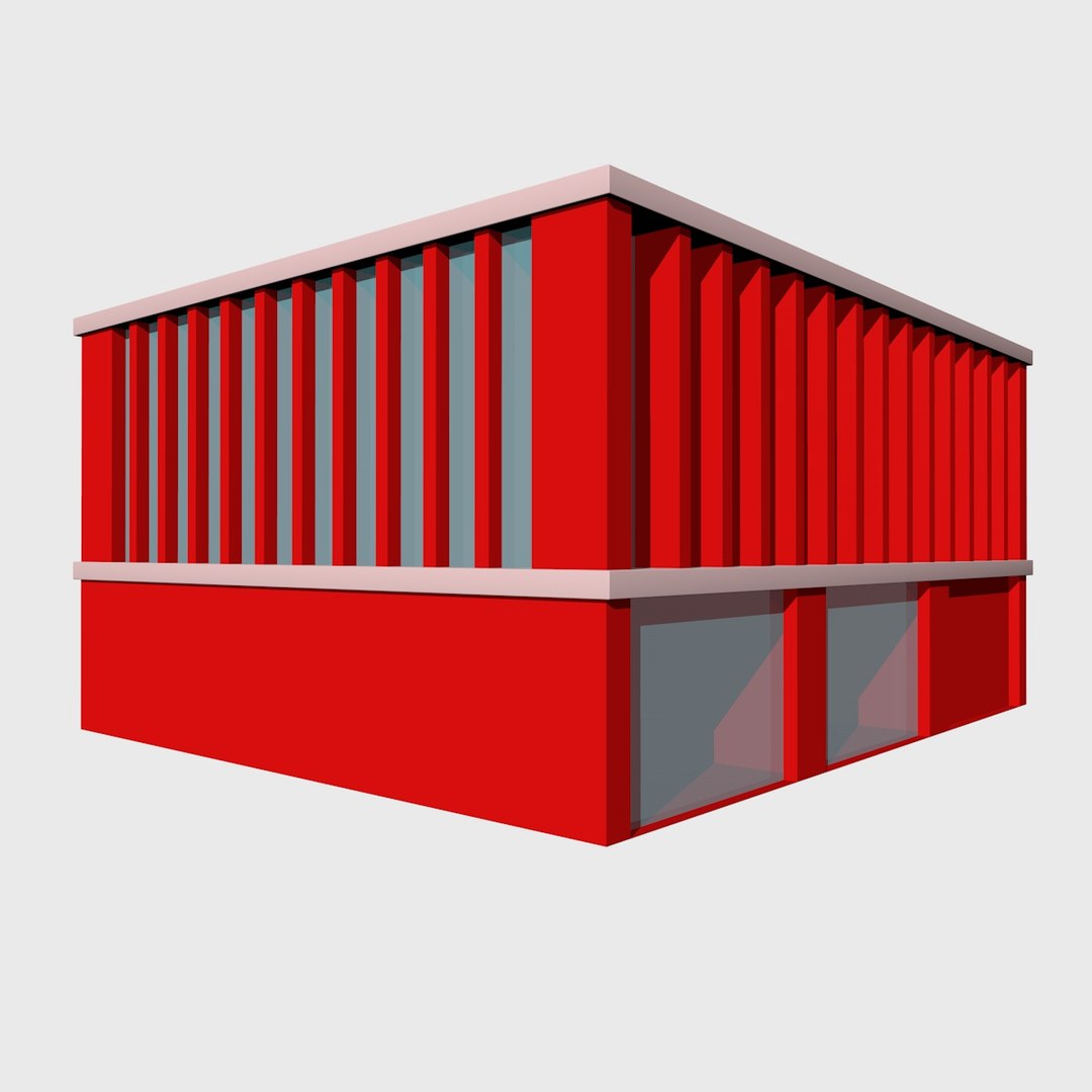 Stylized Buildings 3D Model - TurboSquid 1261952