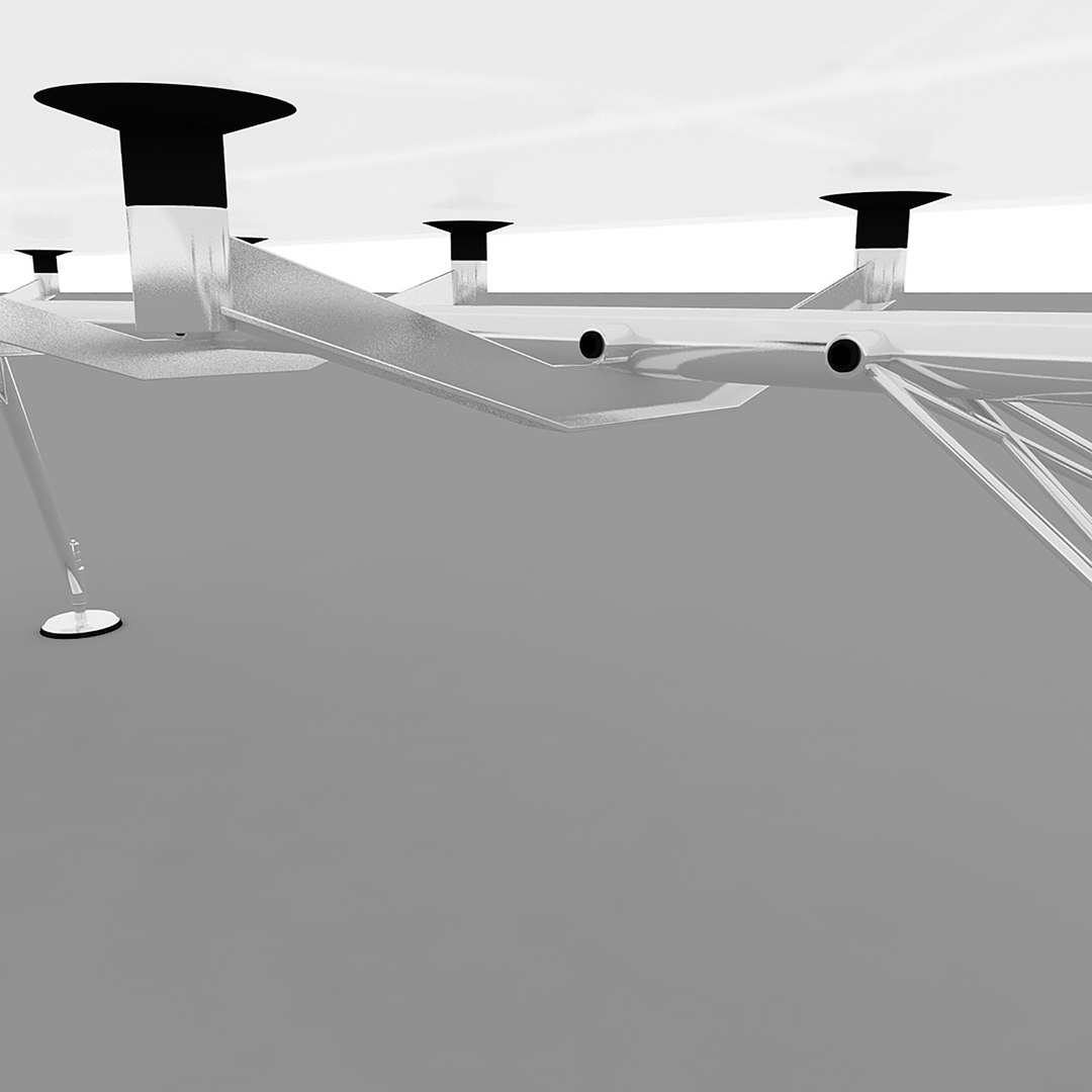 3D nomos techno table model - TurboSquid 1613010