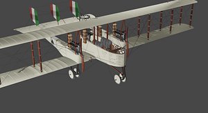 modelo 3d luchador voisin III ww1 - TurboSquid 2072787