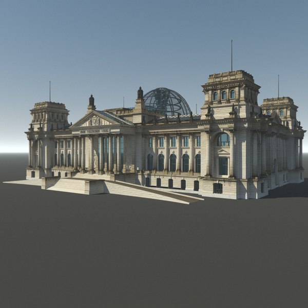 3D Reichstag Models | TurboSquid