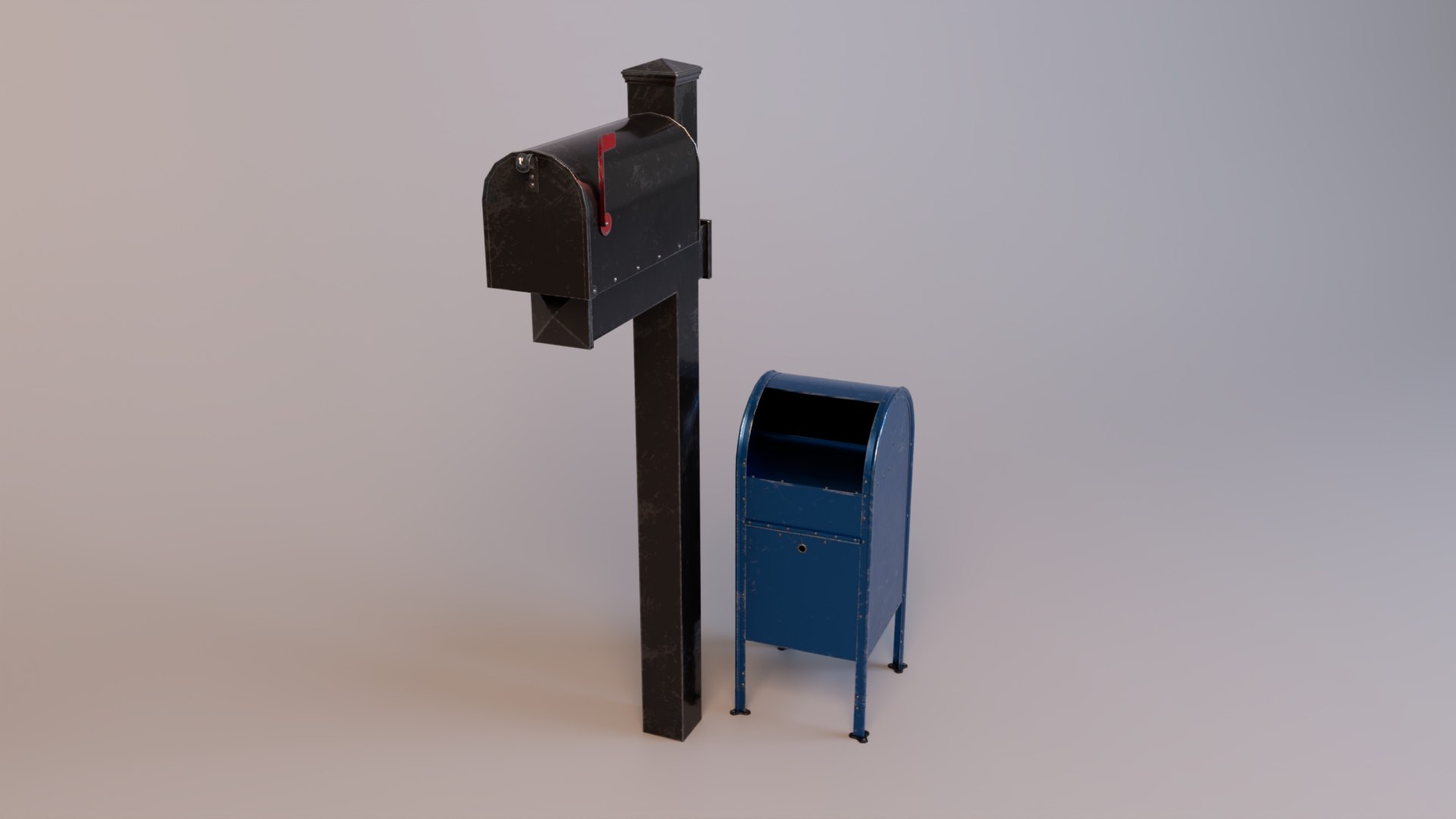 3D Mailbox Model - TurboSquid 2243259