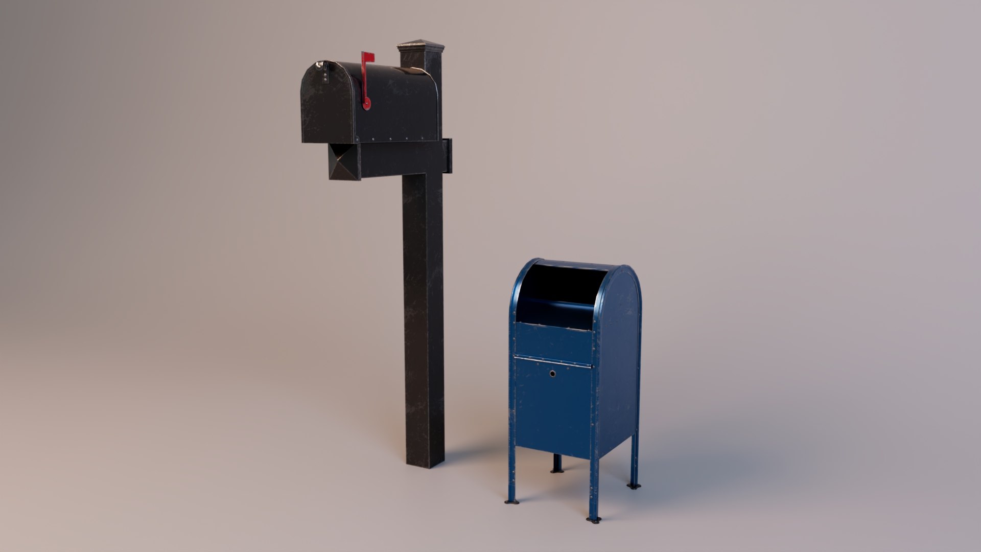 3D Mailbox Model - TurboSquid 2243259