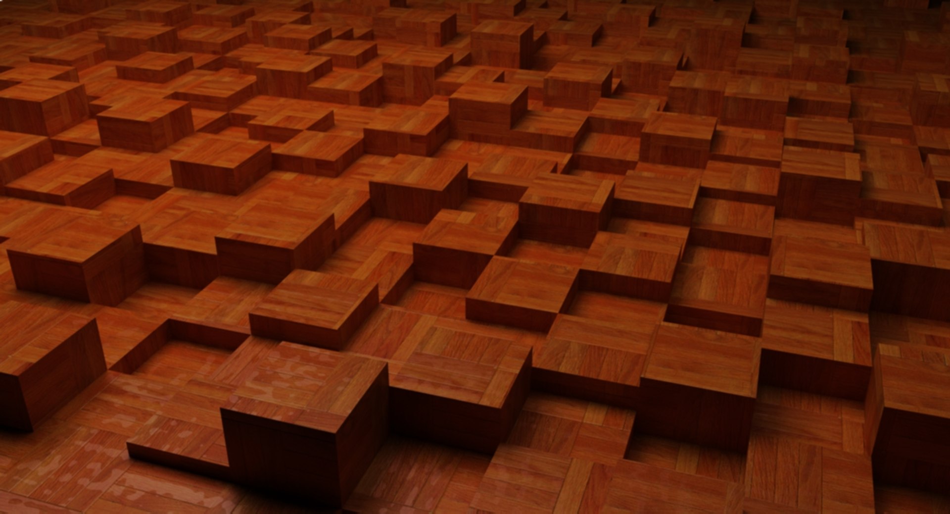 Geometric Cubes 3D - TurboSquid 1371838