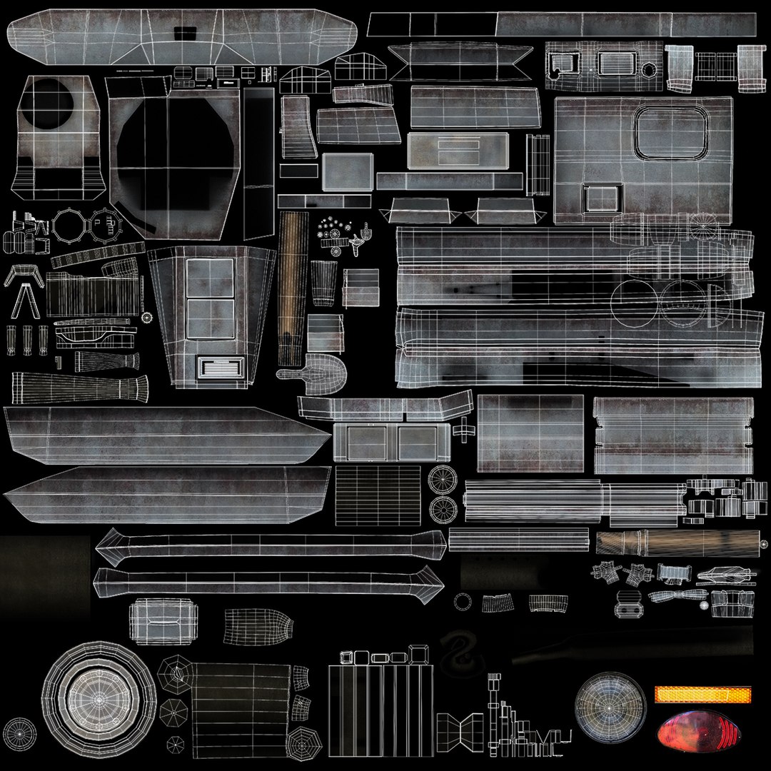3d fbx german panzer kampfwagen ii