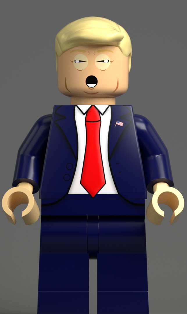Trump Blender 3d 3ds