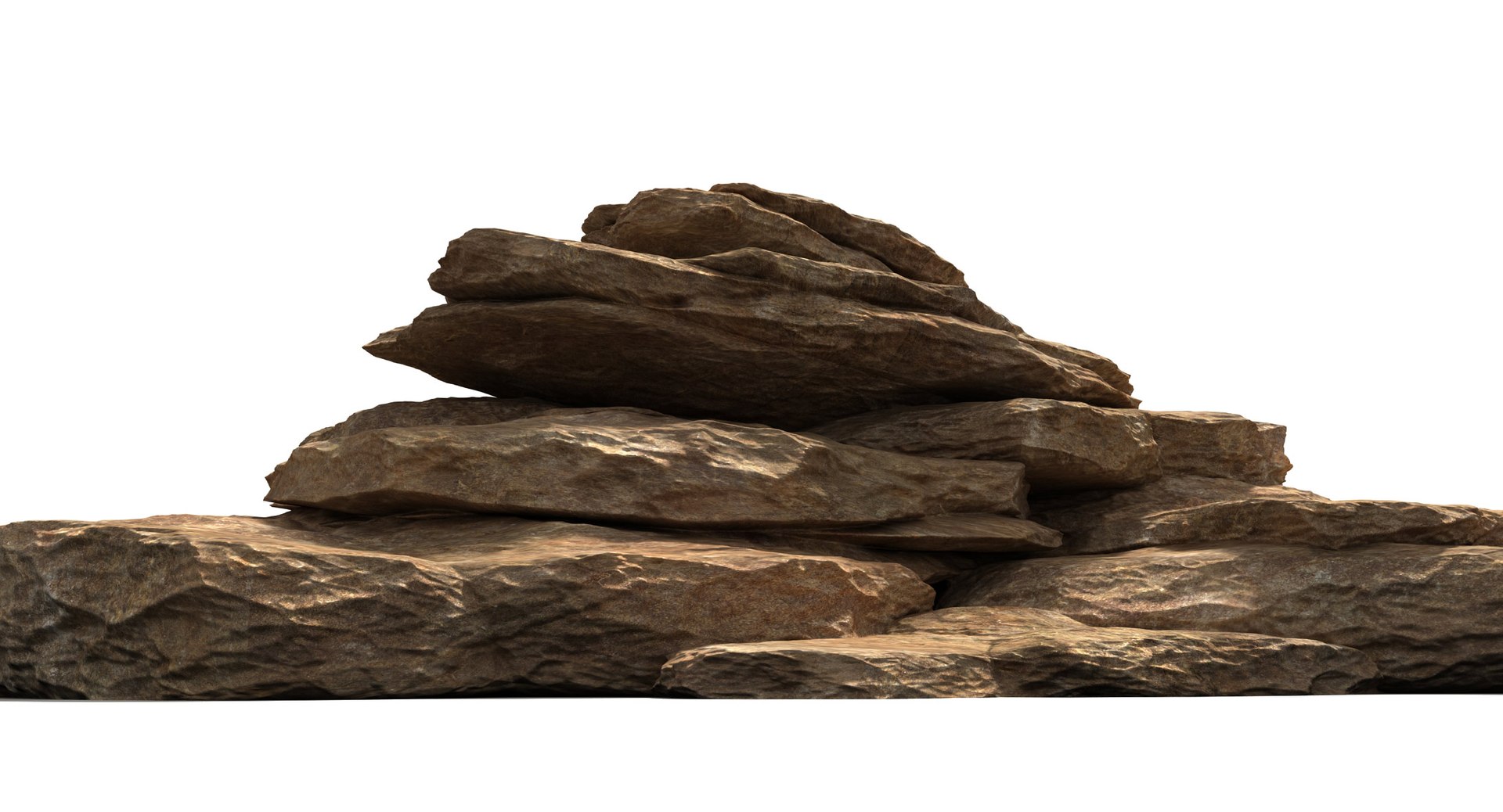 Rock Pile Sandstone Limestone 3D Model - TurboSquid 1269704