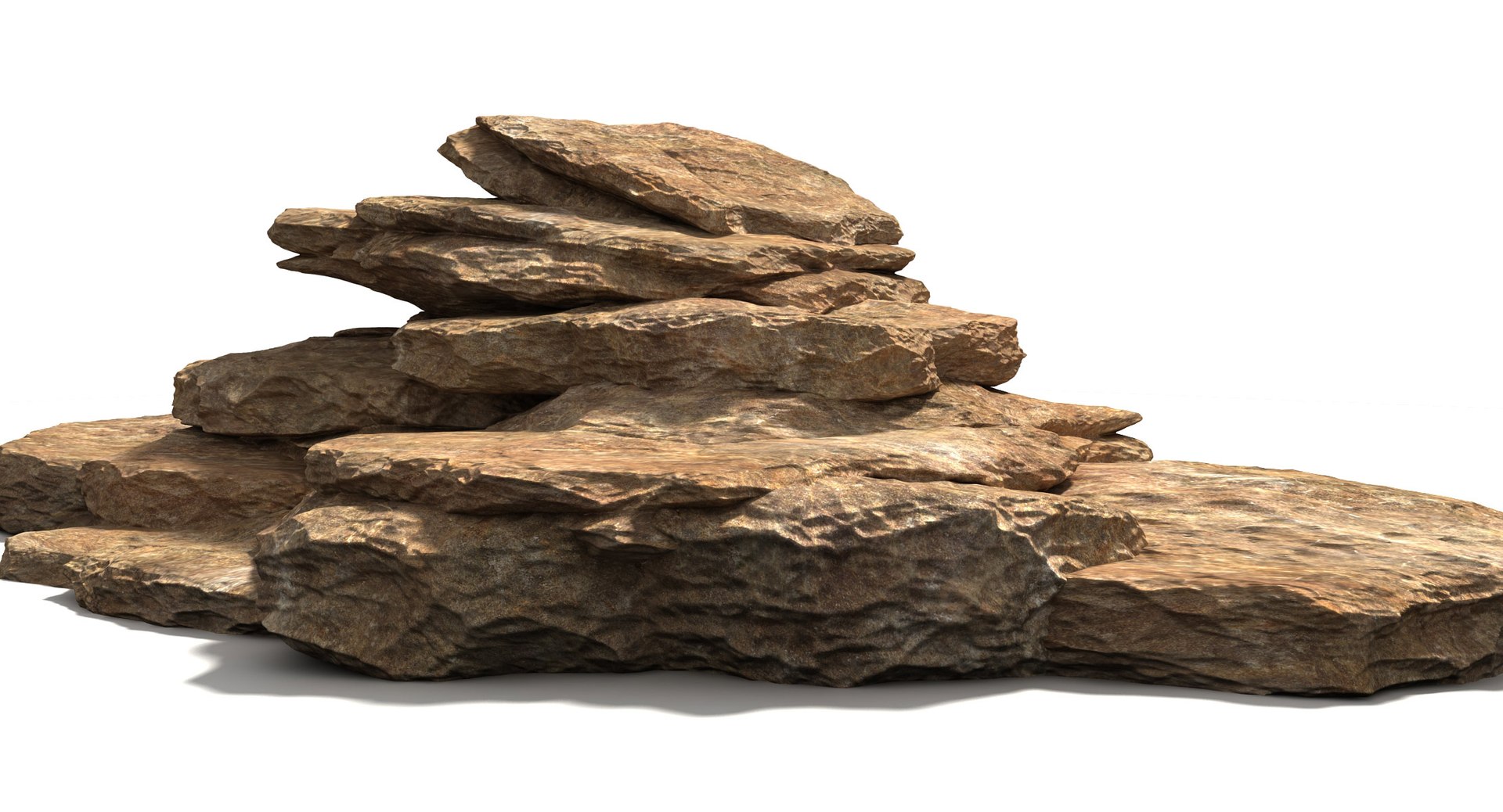 Rock Pile Sandstone Limestone 3D Model - TurboSquid 1269704