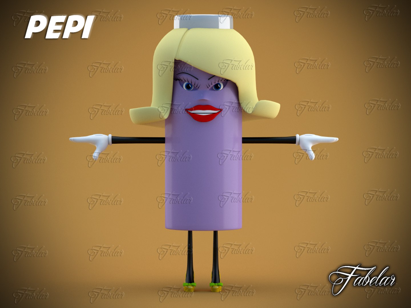 3ds Max Pepi Character