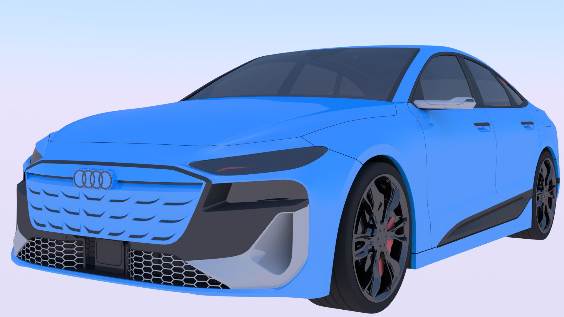 Audi A6 E-tron And Luxeed S7 3D Model - TurboSquid 2350315