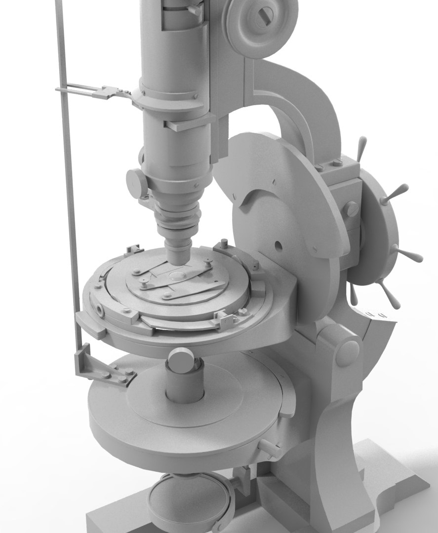 3D Model Microscope Retro - TurboSquid 1332011