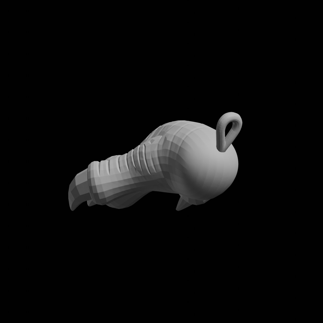 3D Dragon Claw Keychain 3D Print Model Model - TurboSquid 2520577