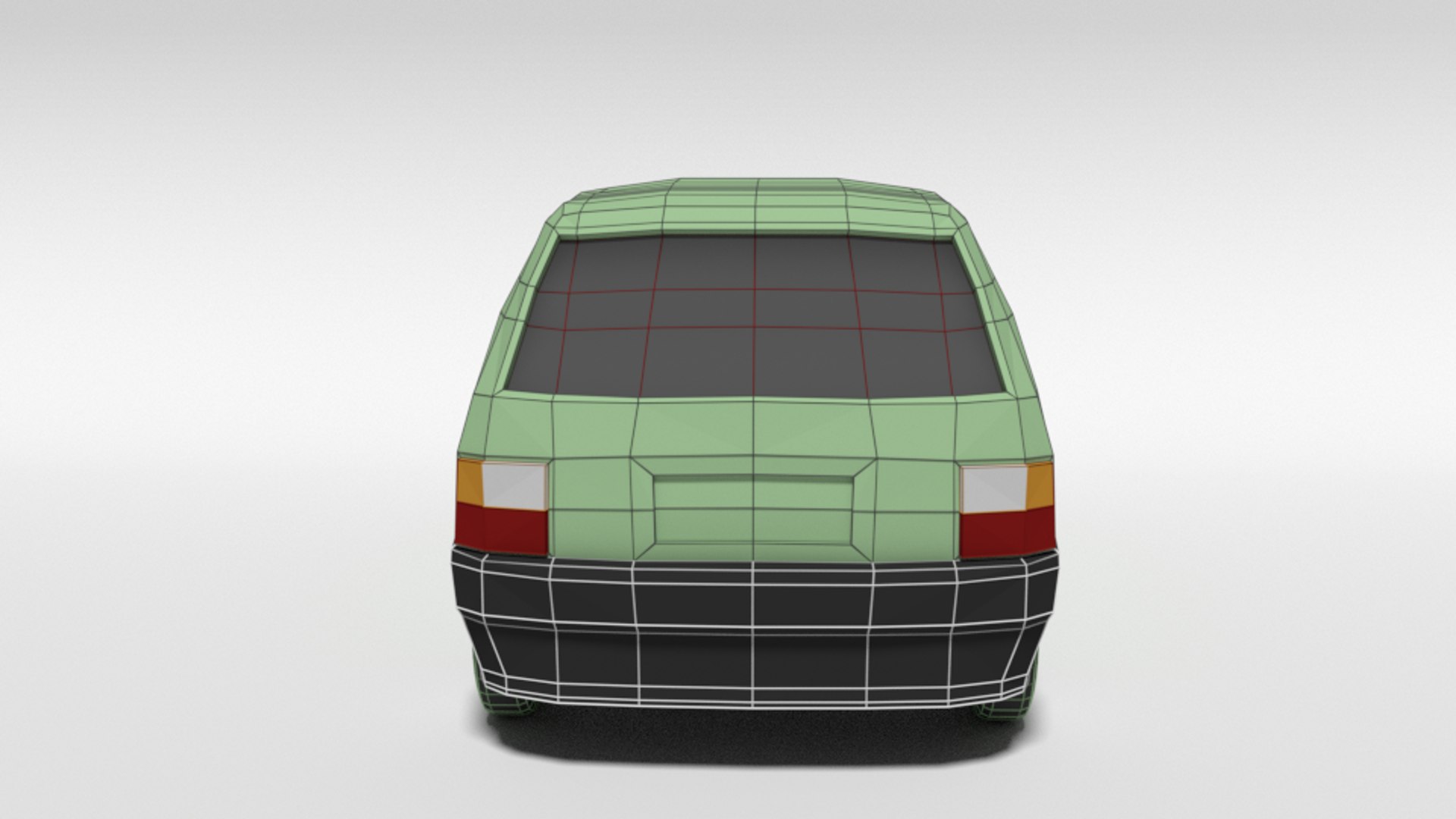 Fiat Uno Car 3D Model - TurboSquid 1487180